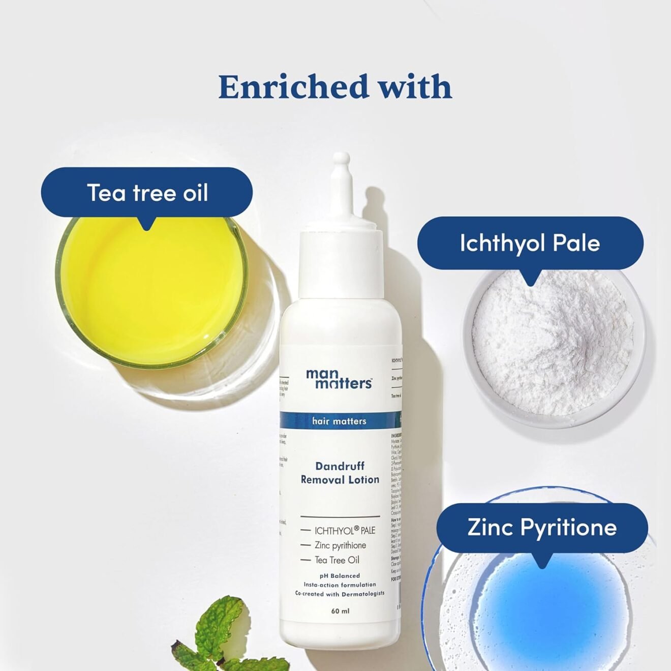Man Matters Anti Dandruff Lotion for Men - 60ml – WHITE CLOUD BD