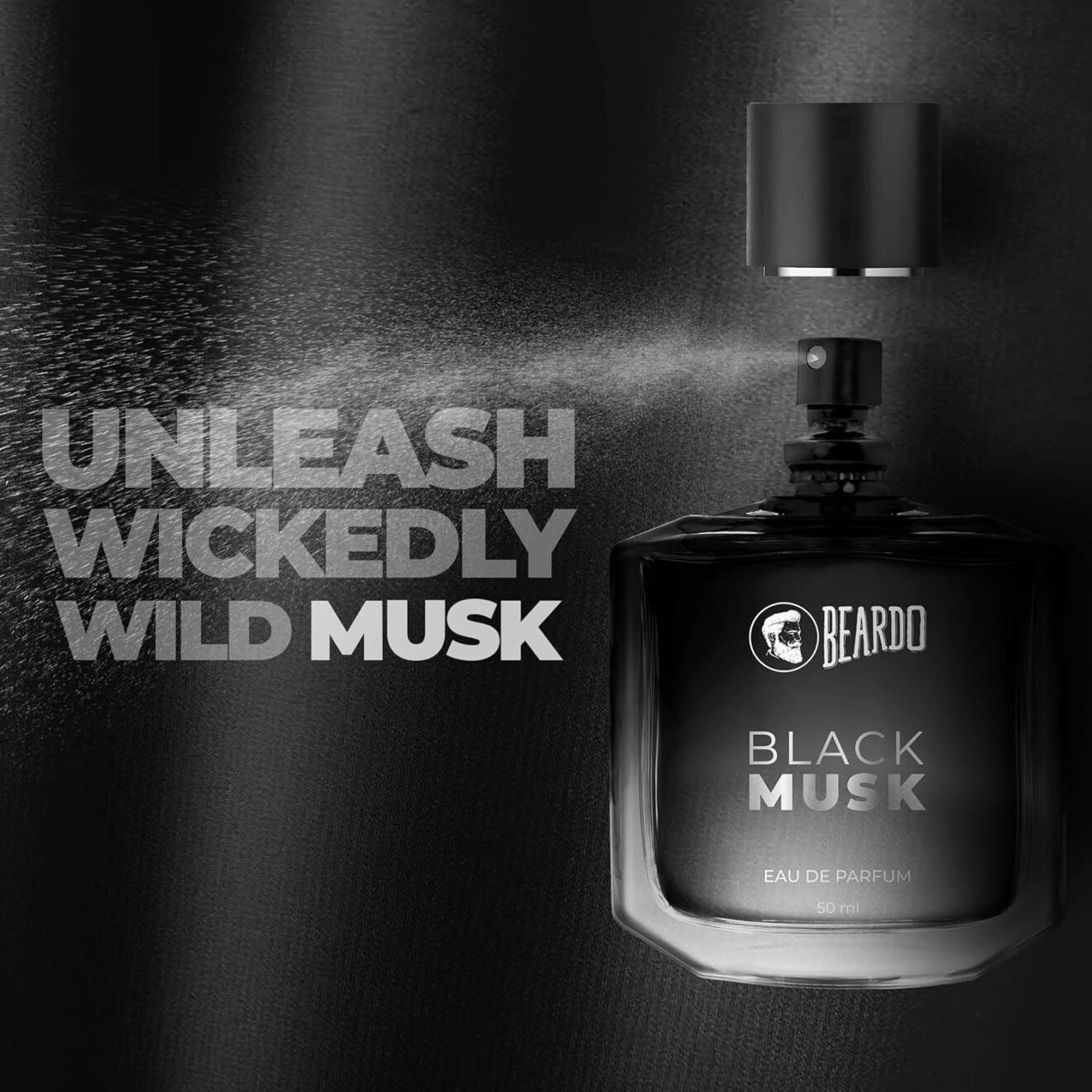 Beardo Black Musk Perfume for Men - 50ml | EDP – WHITE CLOUD BD
