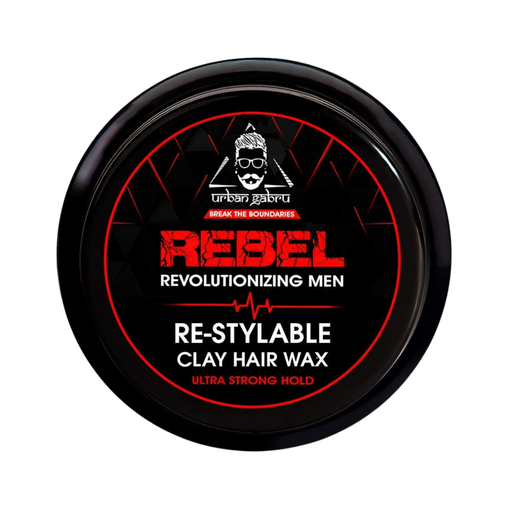 UrbanGabru Rebel Hair Styling Clay Wax – 85gm – WHITE CLOUD BD