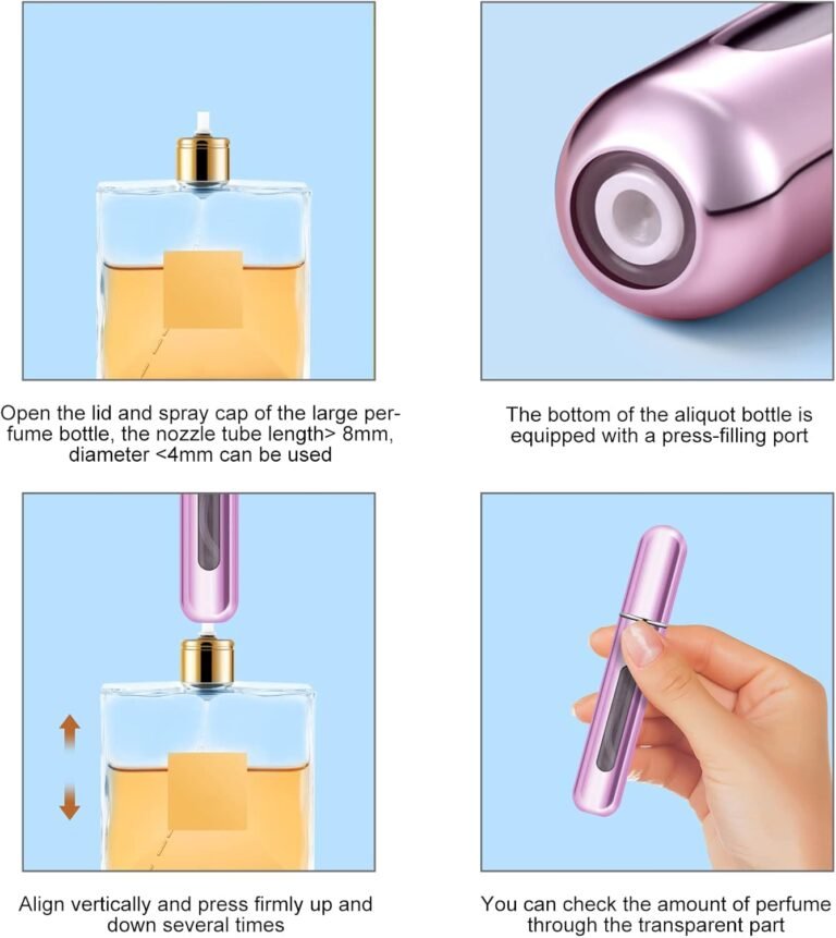 Perfume Atomizer Pump System 8ml – WHITE CLOUD BD