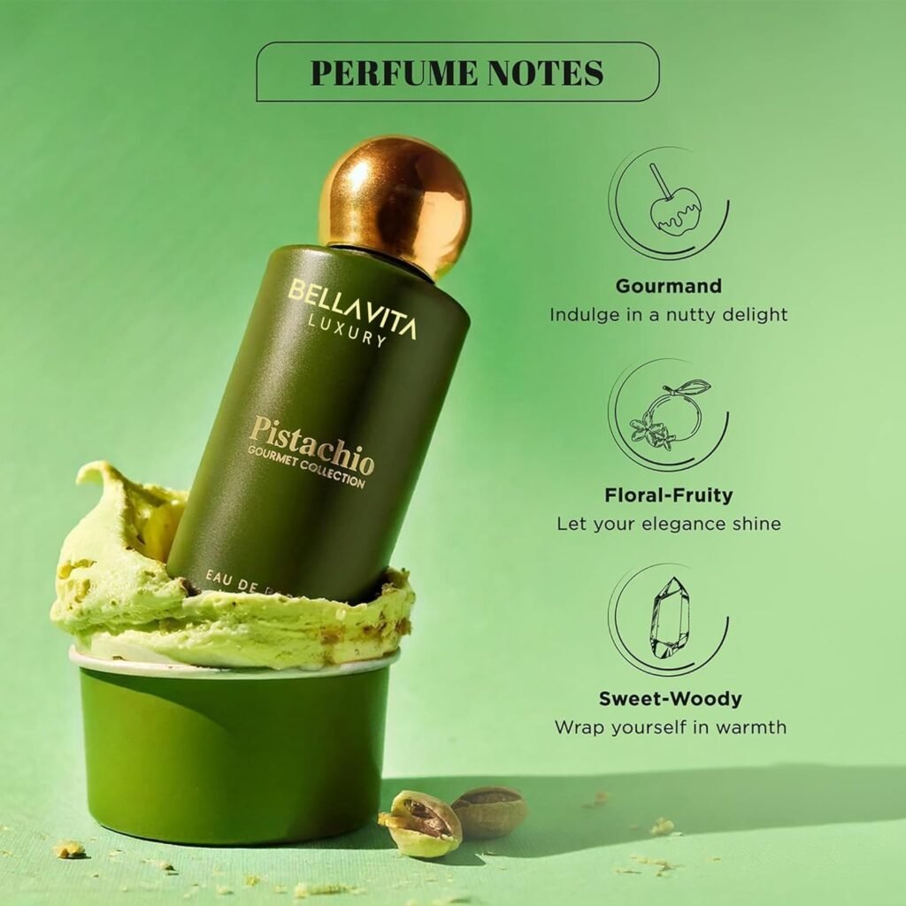 BellaVita Gourmet Collection Pistachio Perfume - 100ml – WHITE CLOUD BD