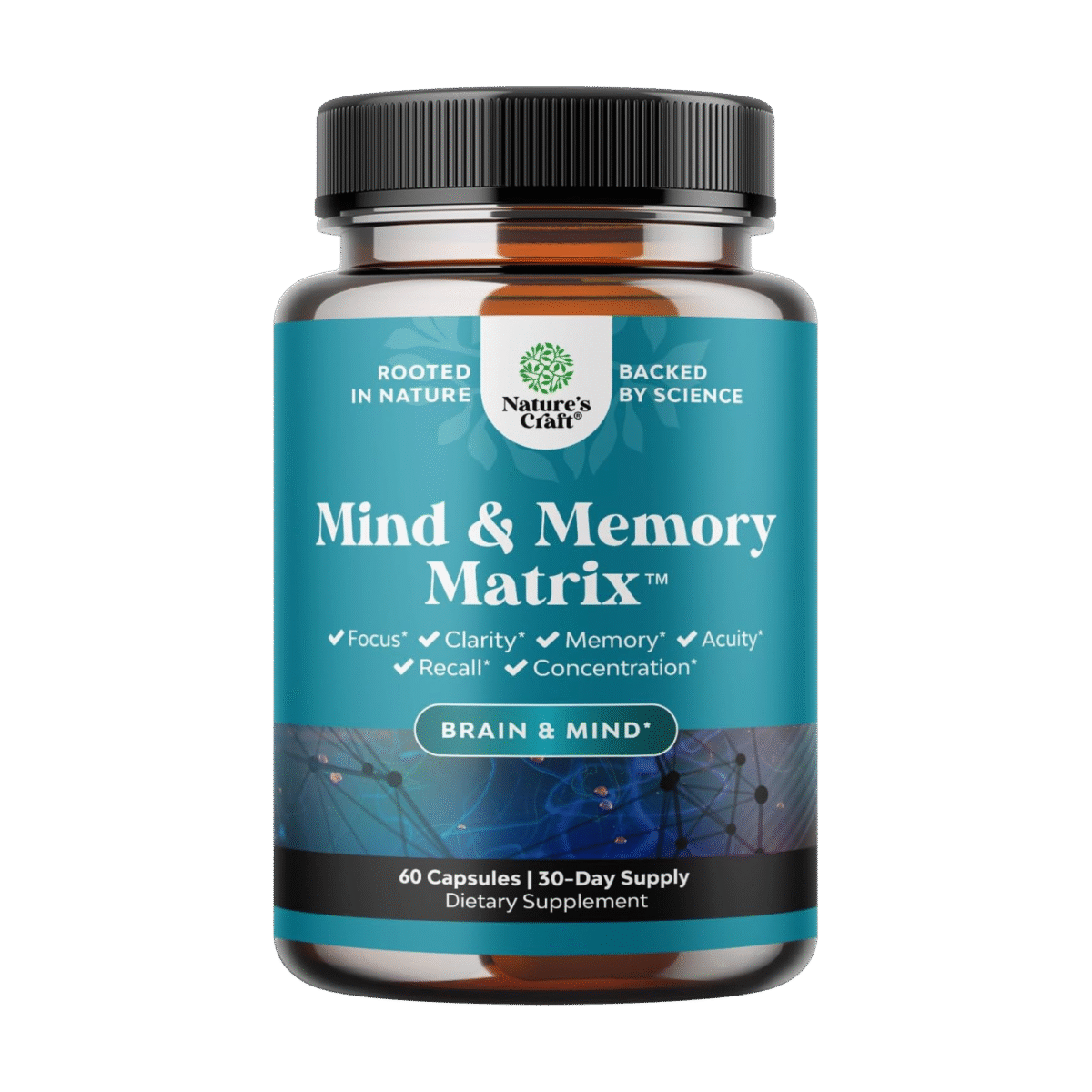 Nature's Craft Mind & Memory Matrix - 60 Capsules | Brain & Mind ...