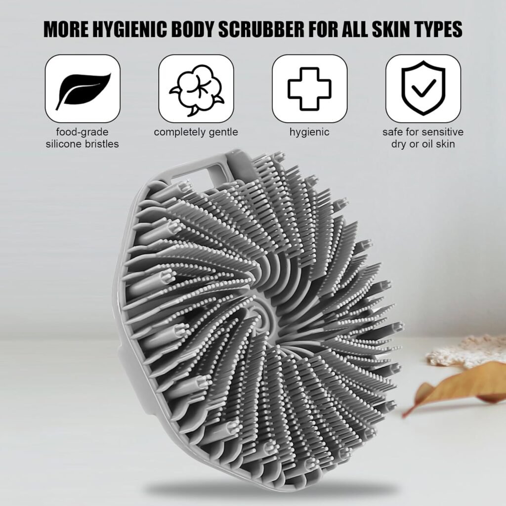 Silicone Body Scrubber For Men – WHITE CLOUD BD
