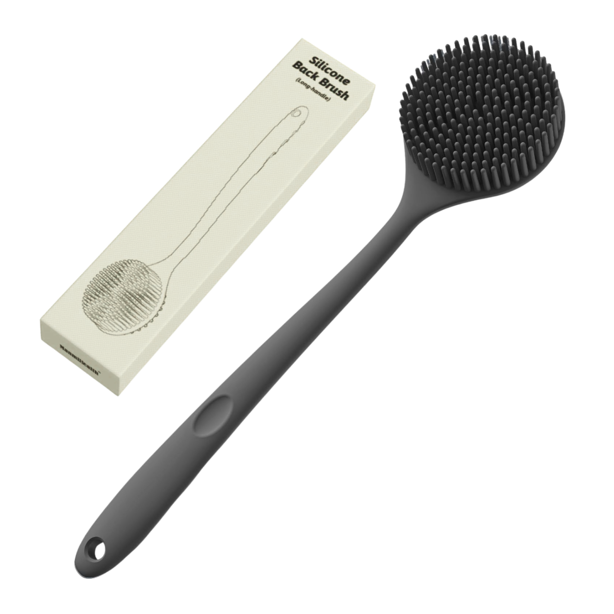 Silicone Back Scrubber For Shower | Skin Exfoliation – WHITE CLOUD BD