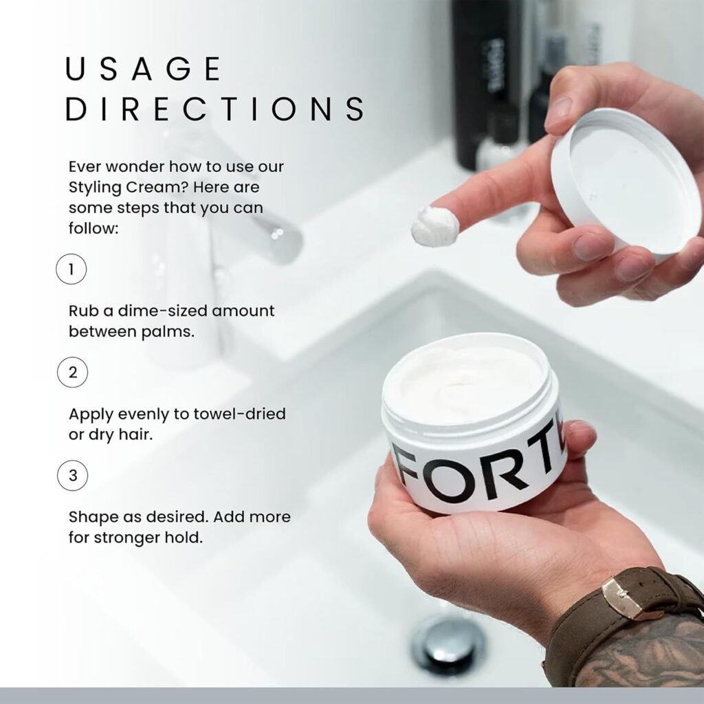 Forte Series Styling Cream - 85ml – WHITE CLOUD BD