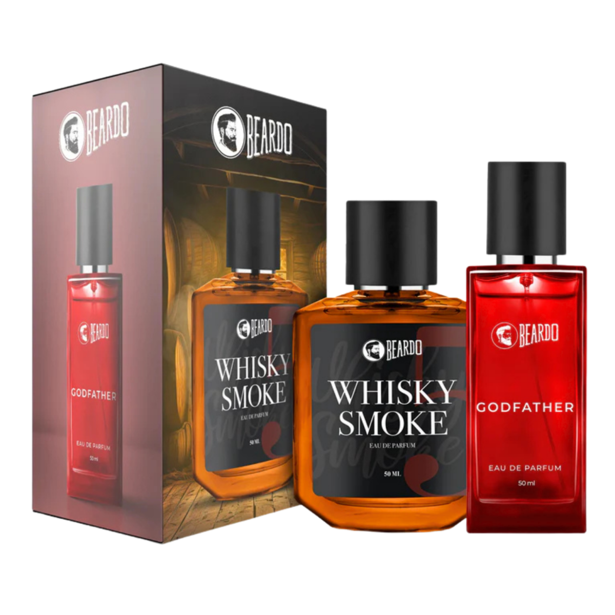 Beardo Whisky Smoke & Godfather Duo – WHITE CLOUD BD